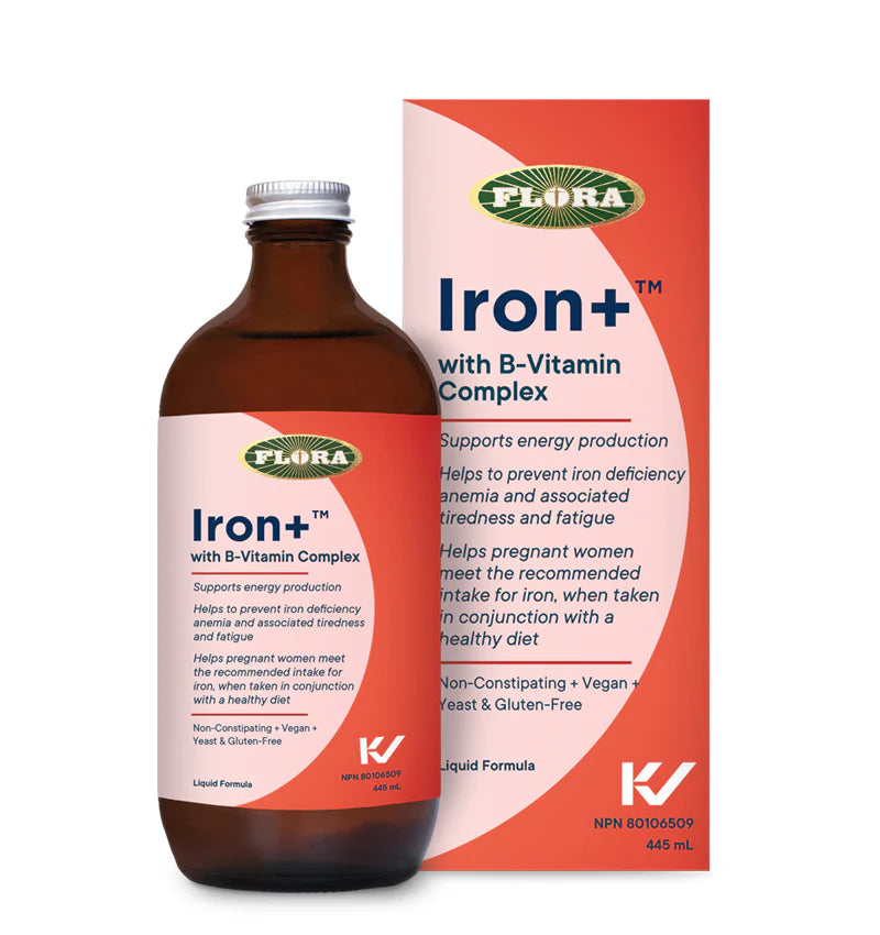 Flora: Iron + B Complex Liquid – Two Pharmacy