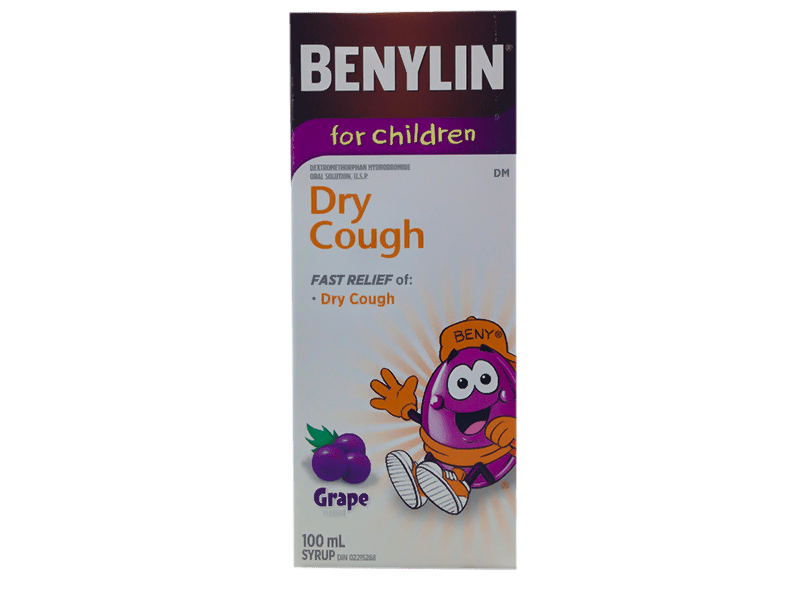 Benylin: Children's Dry Cough Syrup – Two Pharmacy